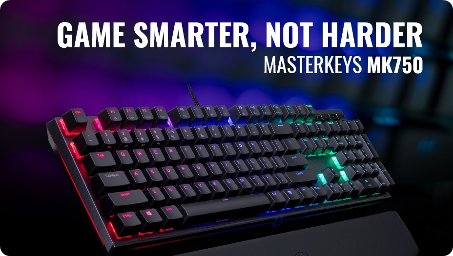 ขาย Cooler Master MasterKeys MK750 RGB LED Mechanical Gaming Keyboard ...