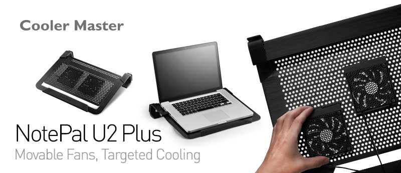 ขาย Cooler Master NotePal U2 Plus - Black ราคา 890.00 บาท
