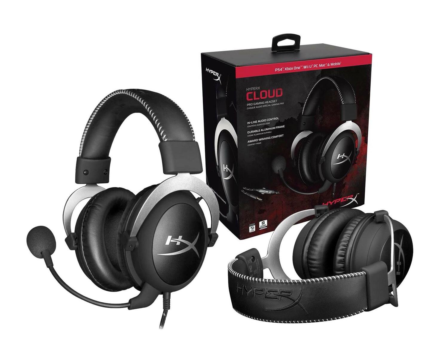 ขาย HyperX Cloud Gaming Headset - Silver ราคา 2,690.00 บาท