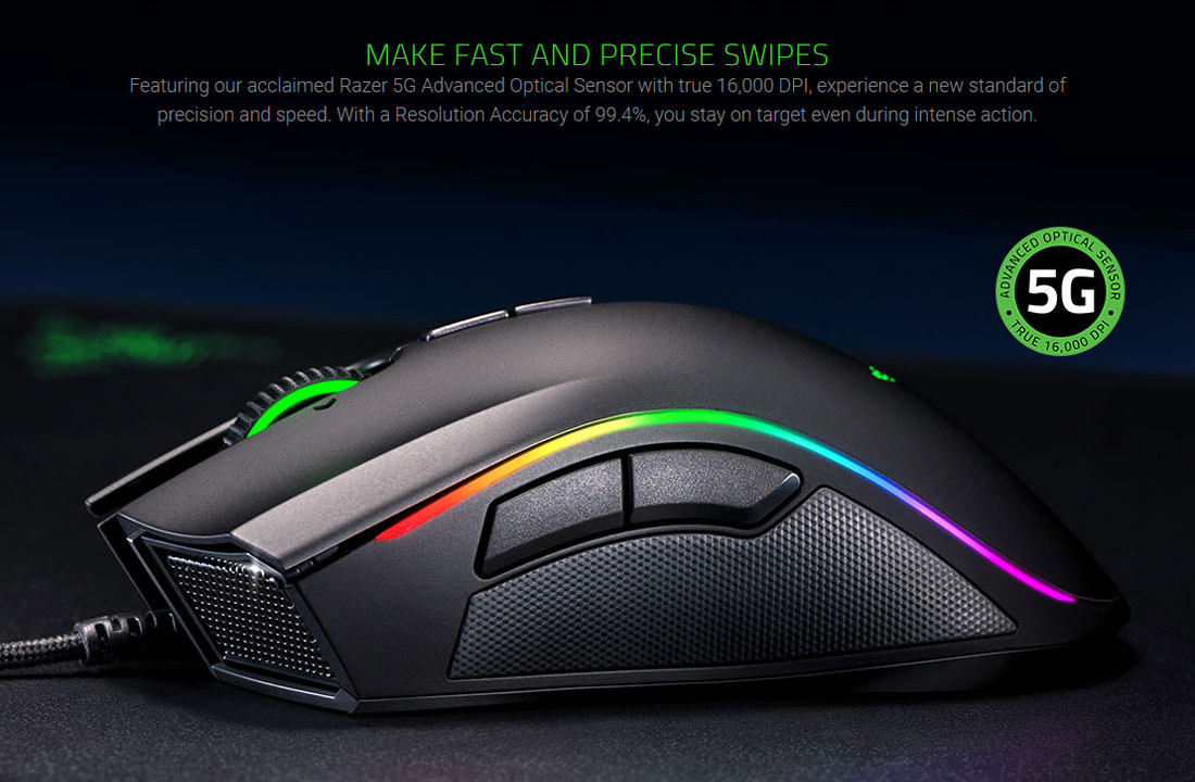 ขาย Razer Mamba Elite Gaming Mouse ราคา 2,690.00 บาท
