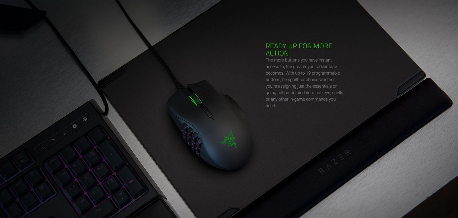 ขาย Razer Naga Trinity Gaming Mouse ราคา 3,090.00 บาท