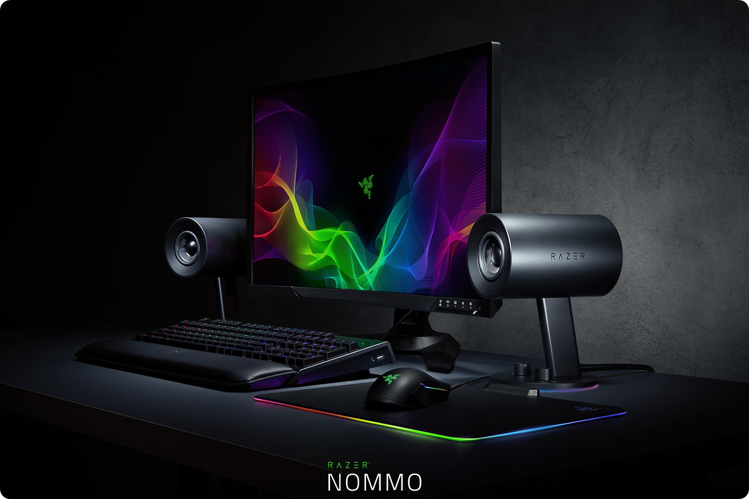 ขาย Razer Nommo Chroma 2.0 Gaming Speaker for PC ราคา 5,890.00 บาท
