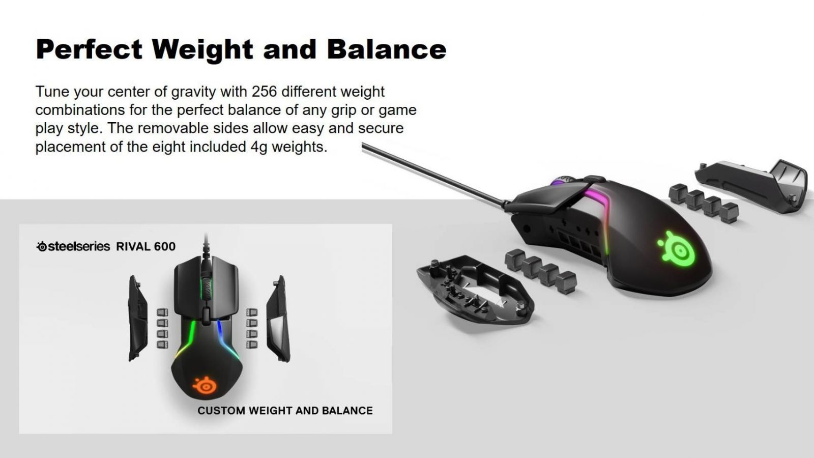 ขาย SteelSeries Rival 600 Gaming Mouse ราคา 2,990.00 บาท