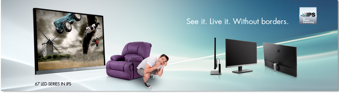 ขาย AOC i2367Fh 23-Inch IPS Frameless LED Monitor ราคา 5,150.00 บาท