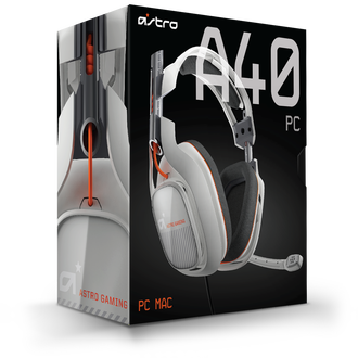 ขาย ASTRO Gaming A40 PC/MAC Headset Kit (Light Grey) ราคา 6,490.00 บาท