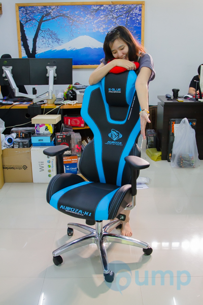 [รีวิว-Review] E-Blue Auroza X1 Gaming Chair - GUMP.IN.TH
