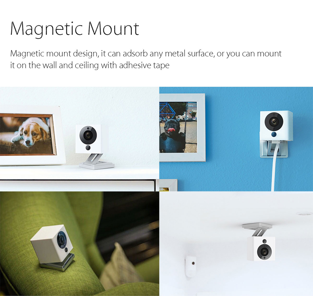 ขาย Xiaomi Square Smart Camera - กล้องวงจรปิด ราคา 990.00 บาท