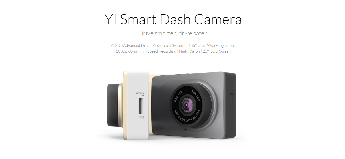 ขาย กล้องติดรถยนต์ Yi Dash Camera - สีดำ (International Version) ราคา ...